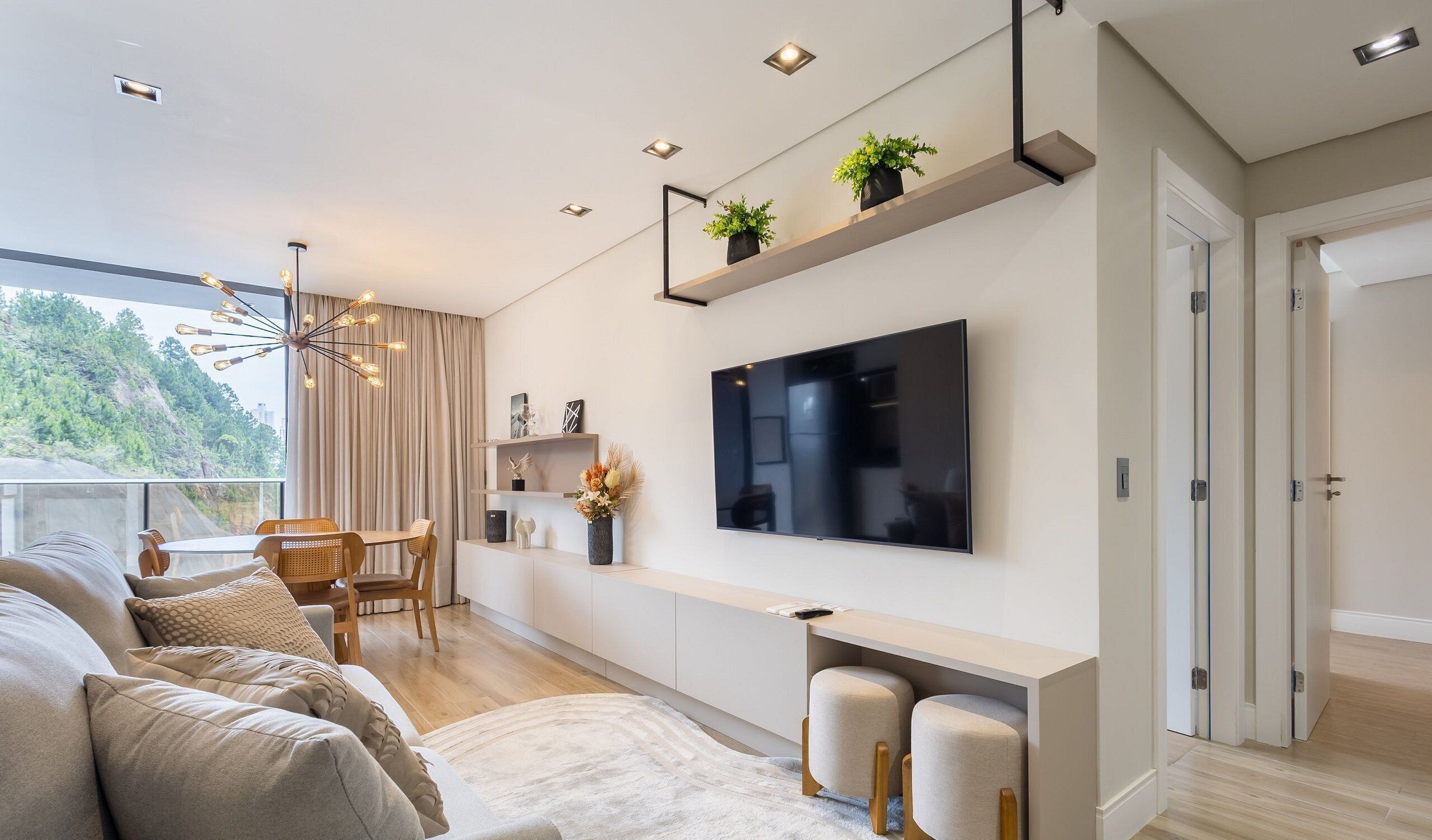 Apartamento básico | Área de estar