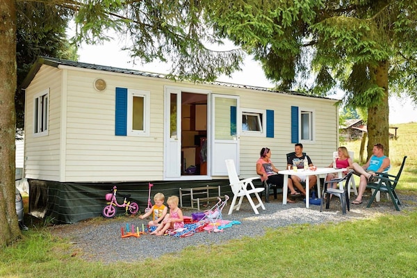 Mobile Home With Heated Pool - La Roche-en-Ardenne