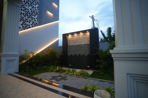 Fachada da propriedade