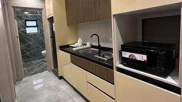 Apartamento, 1 quarto, acessível, fumadores | Cozinha privada