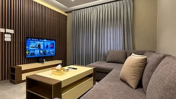 Apartamento, 1 quarto, acessível, fumadores | Sala