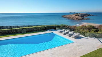 Piscina externa sazonal