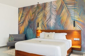 Quarto luxo | Escrivaninha, ferros/tábuas de passar roupa, Wi-Fi de cortesia