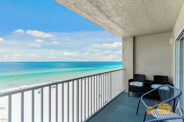 Gulf Front Corner! Sea Oats 108 is a FIRST FLOOR Two bedroom - two bath ...