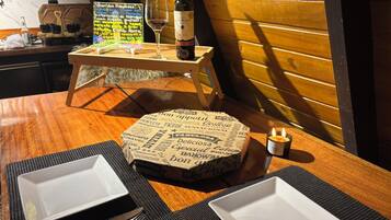 Chalé Deluxe | Sala de jantar