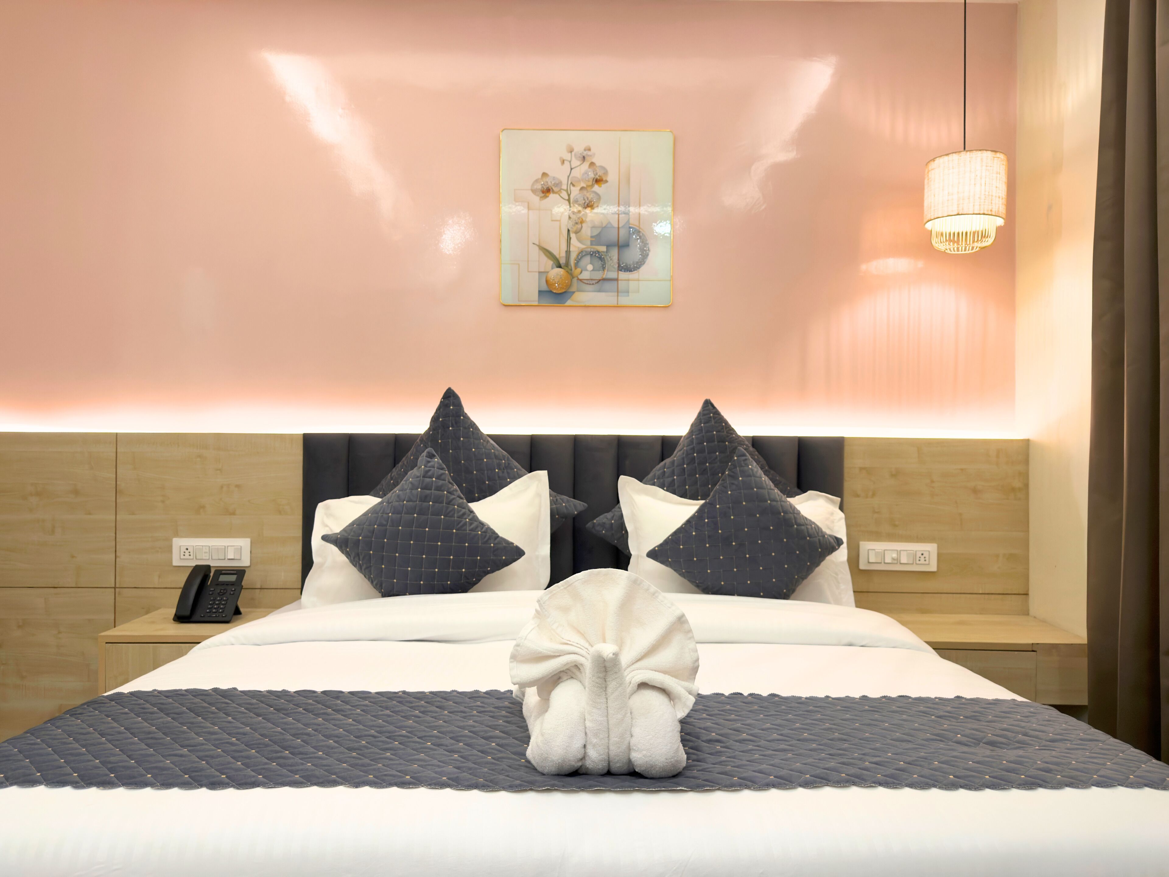 Quarto de Luxo, varanda, vista para o vale | Roupa de alta qualidade, edredões de penas 