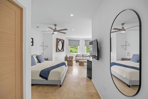 Quarto Premium, vista para a montanha | Lençóis de algodão egípcio, roupa de alta qualidade, Wi-fi grátis