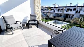 Apartamento | Opções para refeição ao ar livre
