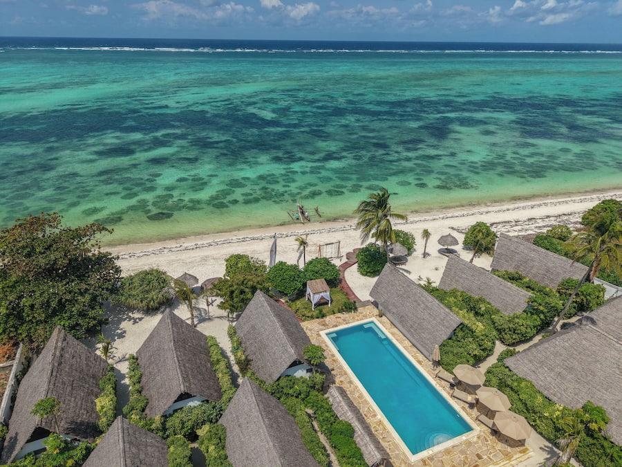 Fachada da propriedade