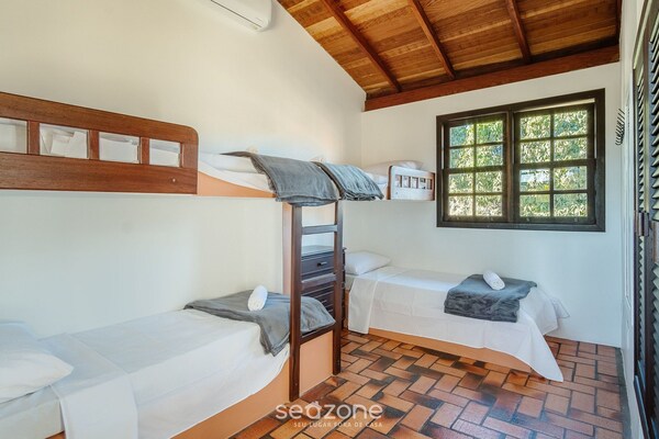 3-bedroom House 800m From The Beach Tab0140 - Garopaba