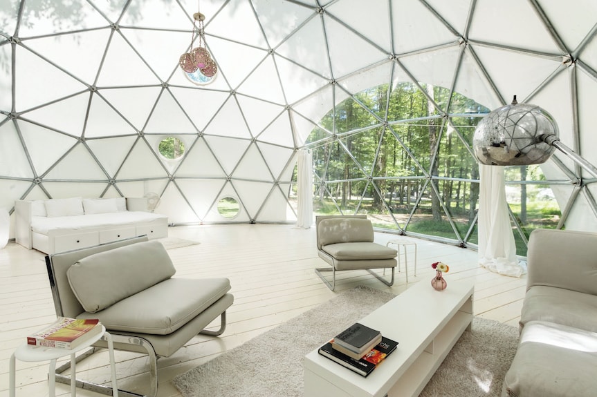 Outlier Inn Large Dome On Farm Upstate Catskills - State of New York