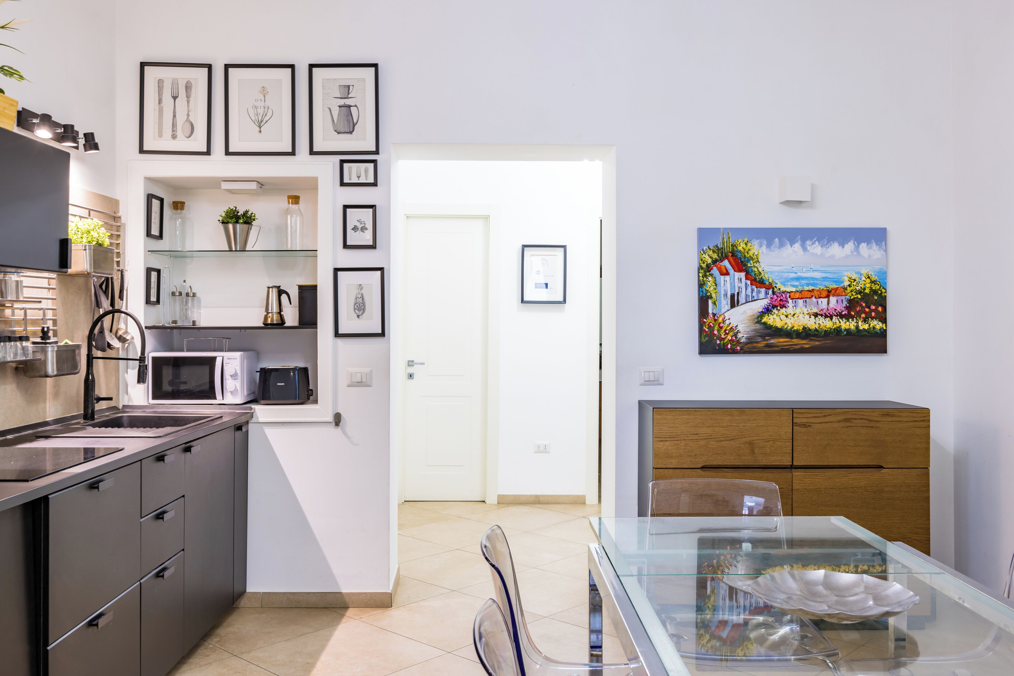 Apartamento (2 Bedrooms) | Área de estar | TV