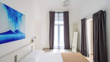 Apartamento (1 Bedroom) | 1 quarto, secretária adequada para computadores portáteis