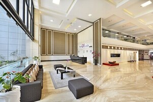 Sala de estar do lobby