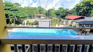 Quarto casal ou duplo luxo | Terraço/pátio