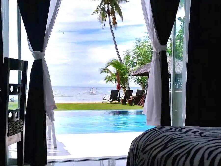 Quarto Deluxe, 1 cama queen-size, vista para o oceano | Vista do quarto