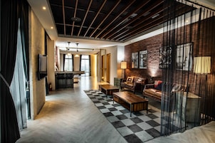 Suíte real, 1 quarto, varanda, na torre | Vista do quarto