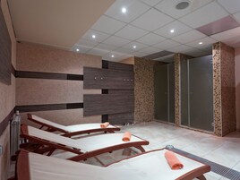 Sauna seca, banho turco/hammam, tratamentos corporais
