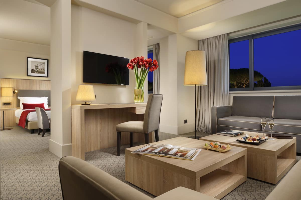 1 quarto, roupa de alta qualidade, minibar 