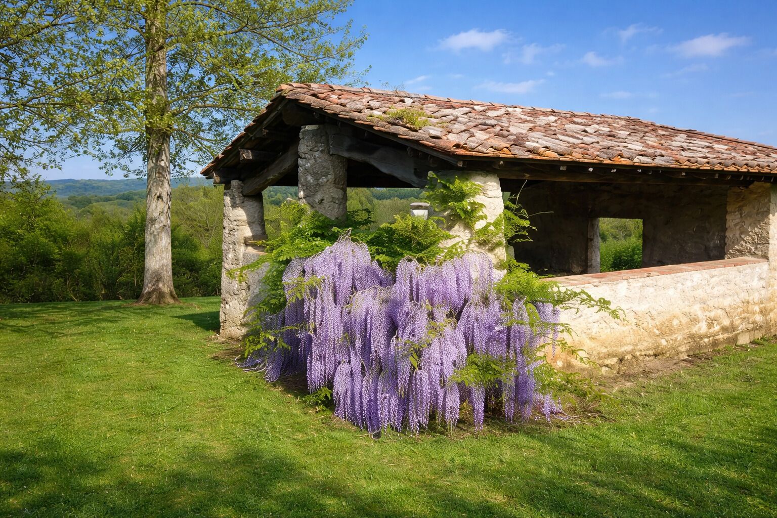 Área para churrascos e piqueniques