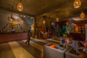 Sala de estar do lobby