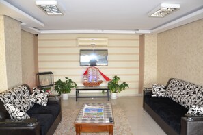 Sala de estar do lobby