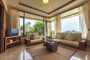 Suíte, 2 quartos | Vista do quarto