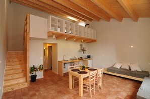 Estúdio conforto | Frigobar, quartos à prova de som, berços (sobretaxa)