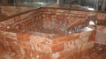 Quarto Presidencial, casa de banho privativa | Banheira de hidromassagem