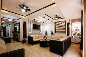 Sala de estar do lobby