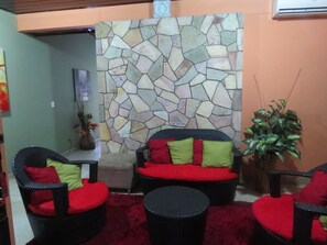 Sala de estar do lobby