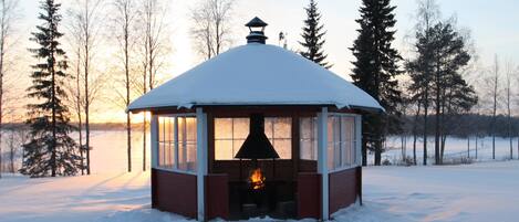 Terrenos do alojamento