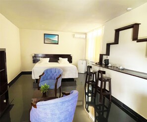 Apartamento standard | Wi-Fi de cortesia, roupa de cama