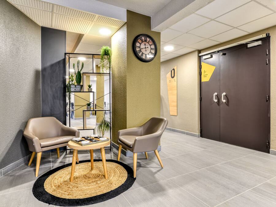 Sala de estar do lobby