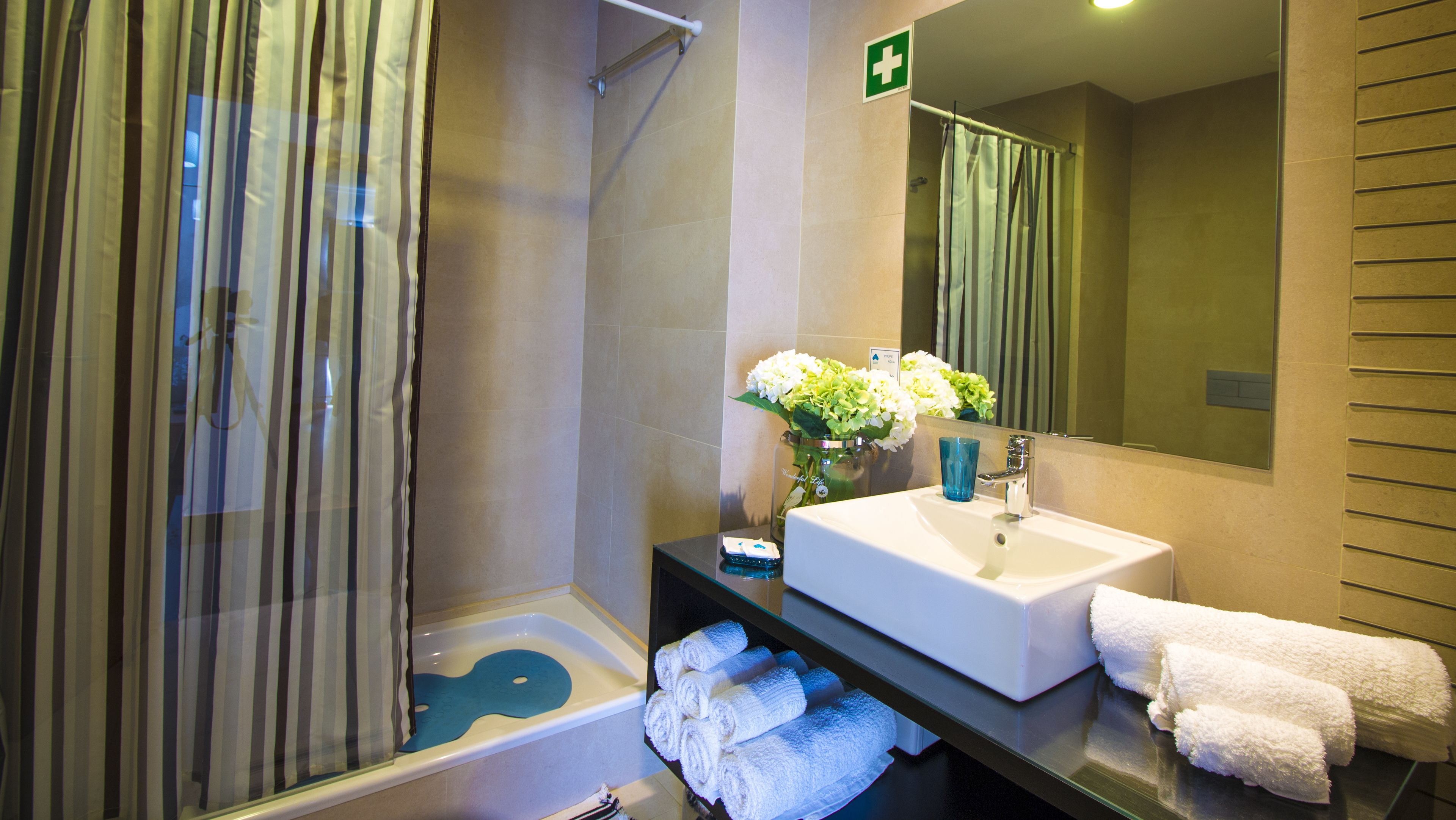 Apartamento, 1 quarto | Banheiro | Produtos de toalete grátis, secador de cabelo (mediante solicitação)