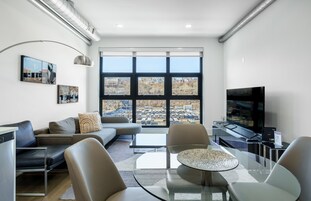 Apartamento, 1 quarto, cozinha | Sala de estar | Smart TV, serviços de streaming 