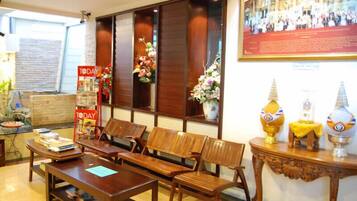 Sala de estar do lobby