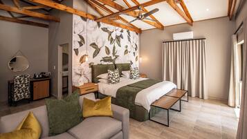 Suíte superluxo | 2 quartos, roupas de cama premium, edredons de pluma