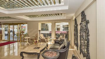 Sala de estar do lobby