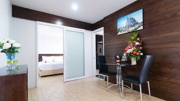Opções para refeição no quarto