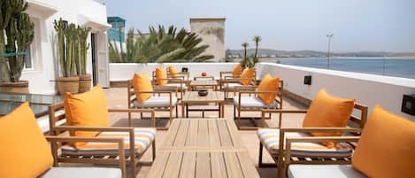 Café da manhã e jantar, frutos do mar