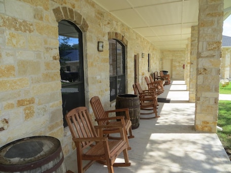 Varanda. Hotel Texas