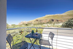 Vista para o campo desde o alojamento