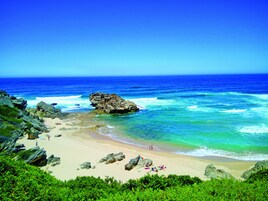 Na praia 
