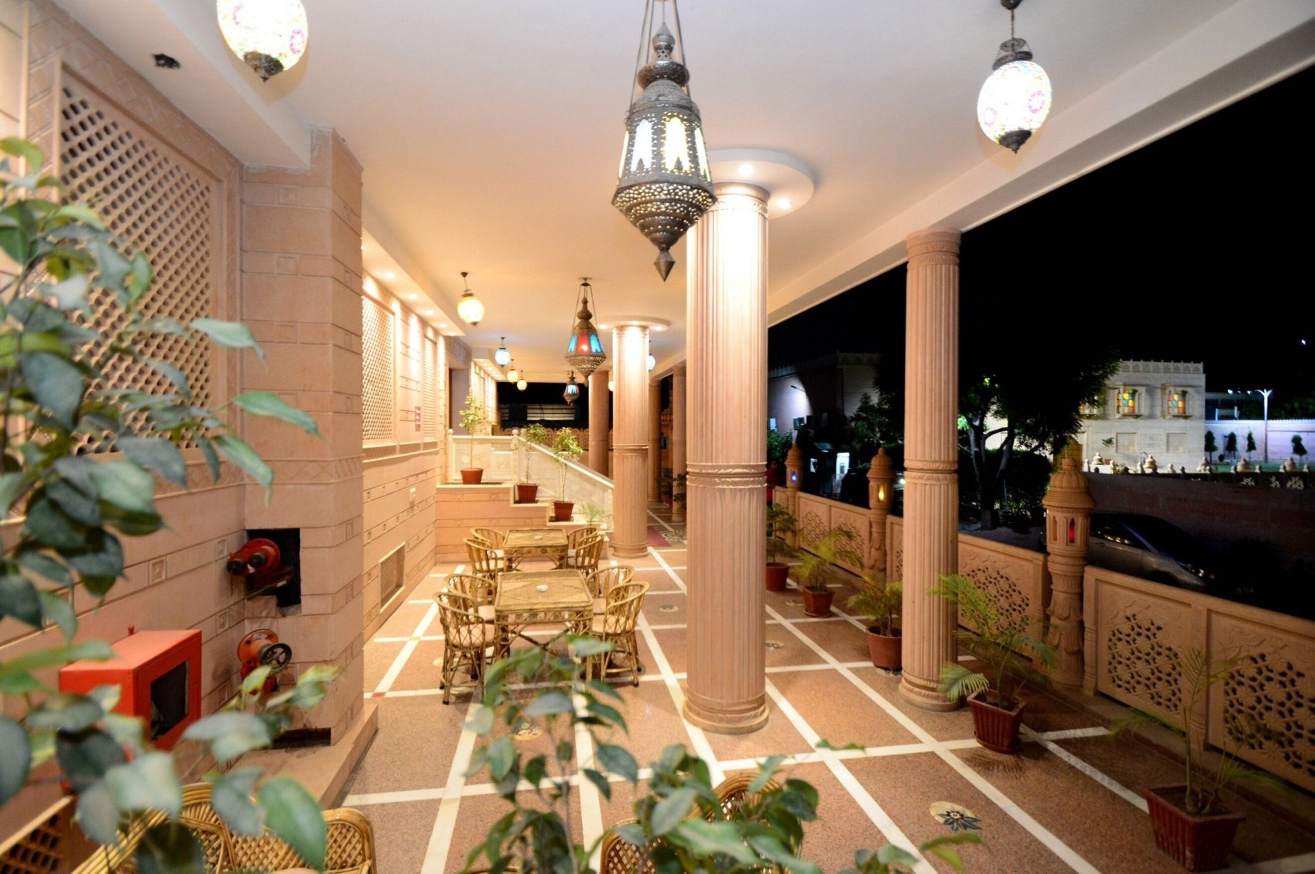 Sala de estar do lobby