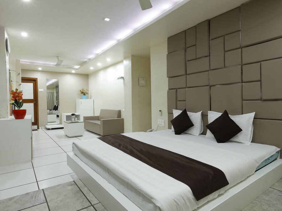 Quarto Duplo ou Twin Executivo, 1 quarto | Roupa de alta qualidade, cofre no quarto, secretária