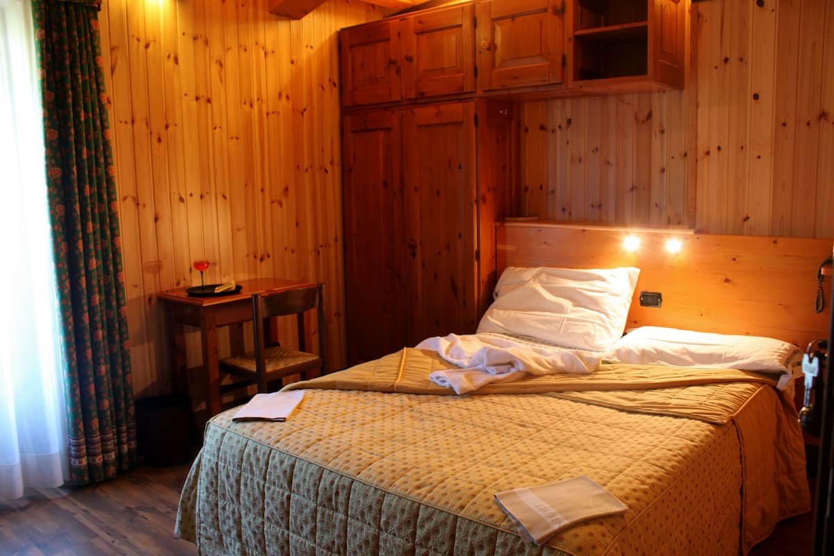 Quarto Individual, vista para a montanha | Quartos insonorizados, berços/camas para crianças grátis, Wi-fi grátis