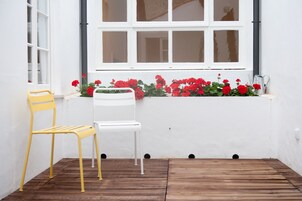 Apartamento, 1 quarto | Vista para o pátio