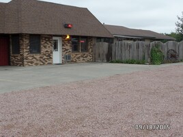 Entrada do alojamento