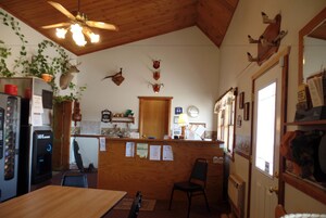 Sala de estar do lobby